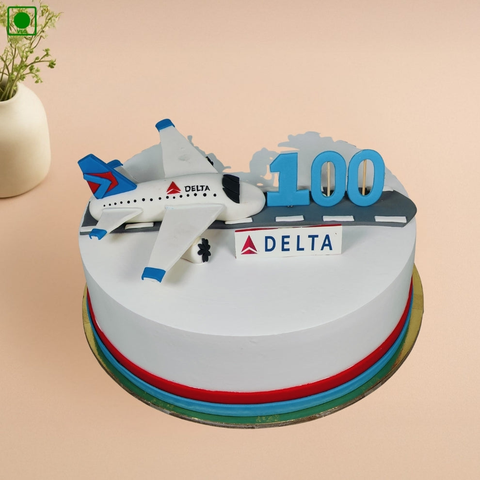 Airplane Runway Cake – Gurgaon & Delhi NCR | Cakofy