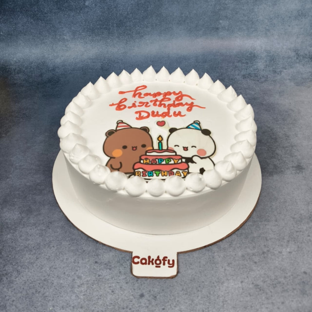 Bubu & Dudu Theme Birthday Cake – Gurgaon & Delhi NCR | Cakofy