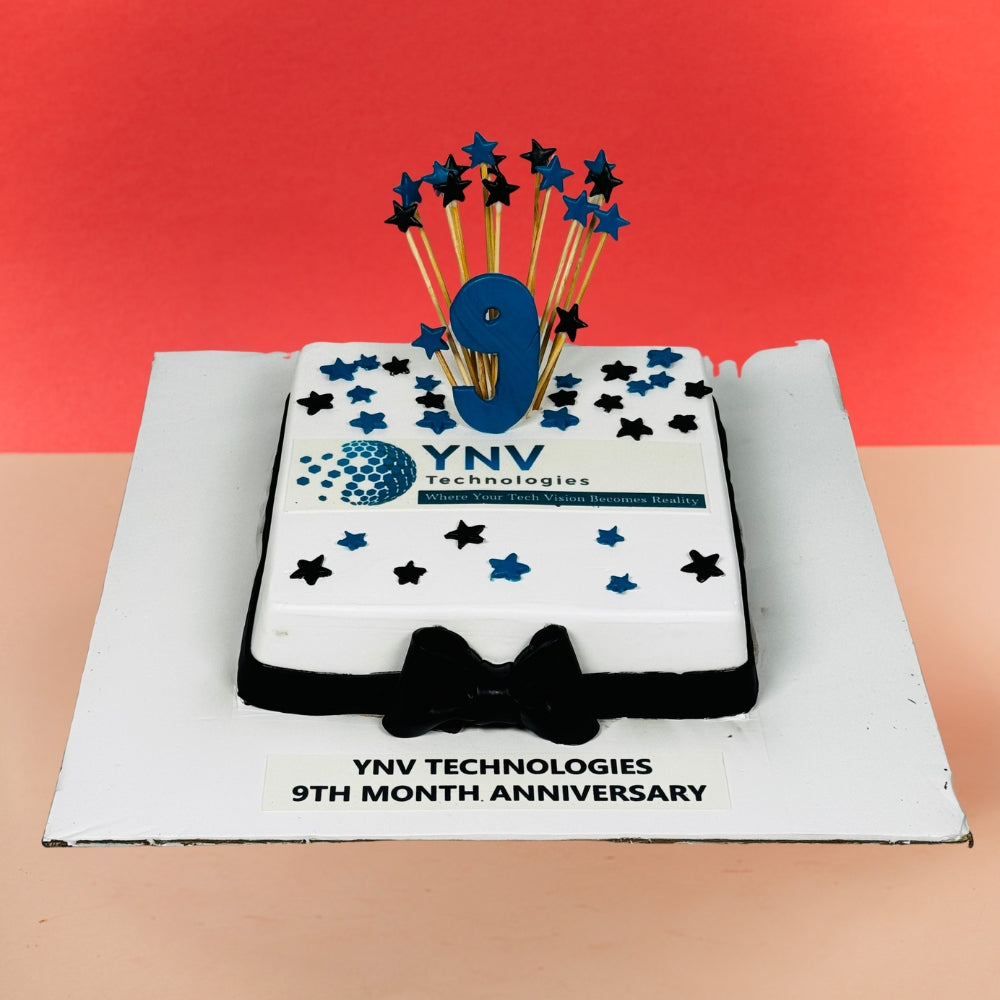 Corporate Work Anniversary Cake - Gurgaon & Delhi NCR | Cakofy