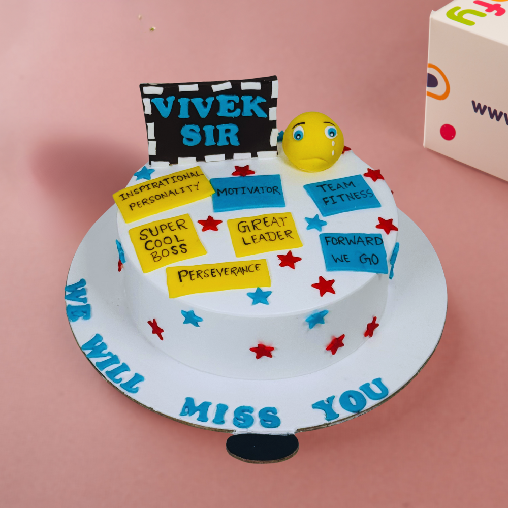 Farewell Cake For Boss Gurgaon & Delhi NCR | Cakofy