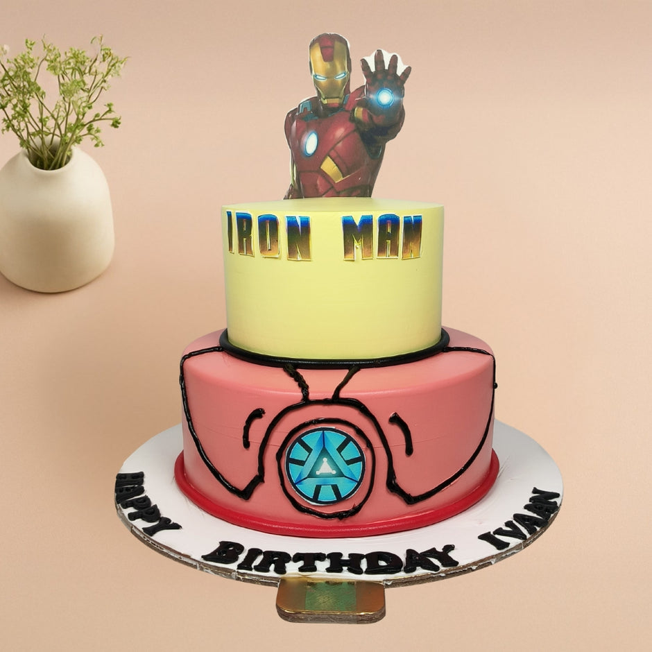 Iron-Man Cakes – Gurgaon & Delhi NCR | Cakofy