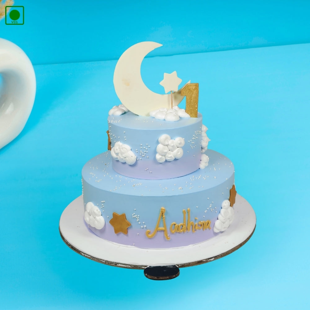Moon & Star Theme Cake – Gurgaon & Delhi NCR | Cakofy