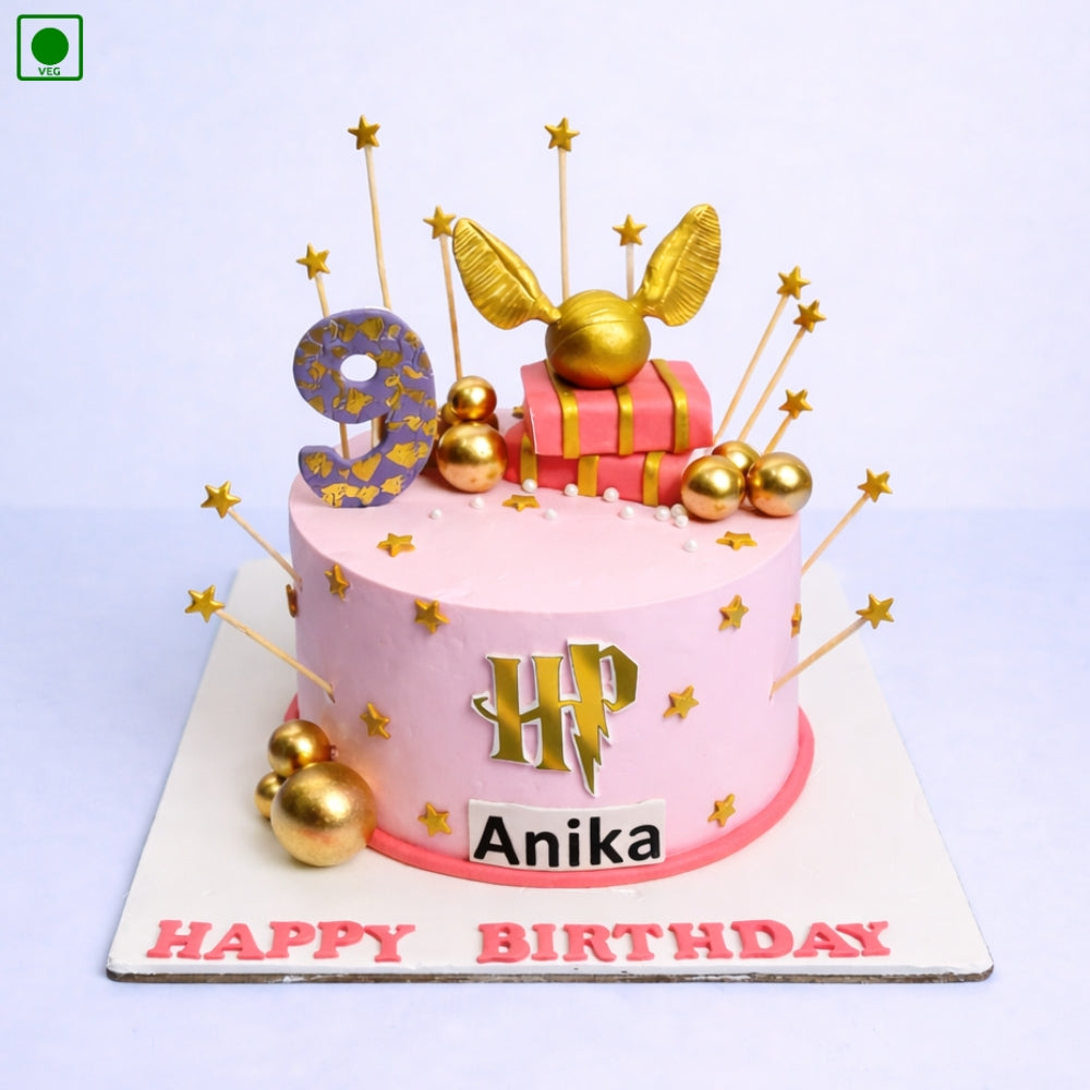 Pink Harry Potter Magic Cake - Gurgaon & Delhi NCR | Cakofy